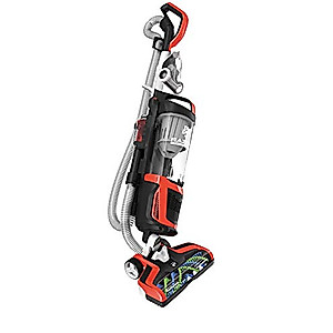 Dirt Devil Razor Vac Bagless Multi Floor Corded Upright Vacuum Cleaner with Swivel Steering, UD70350B, Red