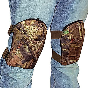 Bucket Boss Utility Camo Knee Pads in Mossy Oak Camo, 85300, Greens