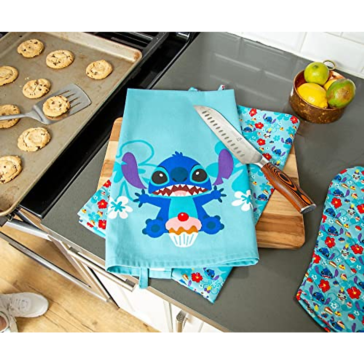 Disney Lilo & Stitch Kitchen Tea Towels | Set of 2