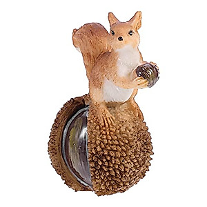 KESYOO 1pc Resin Squirrel Ornament Resin Squirrel Statue Squirrel Figurine Automotivearts & Crafts Dining Room Table Decor Garden Animal Statue Outdoor Lawn Indoor Ornament Dining Table