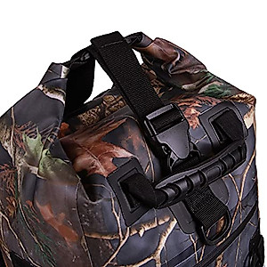 Rockagator Waterproof Backpacks - Hydric Series 40 Liter Hunting Camouflage Quick-Submersion Waterproof Backpack, River Dry Bag for Canoeing, Kayaking or Rafting, Camo
