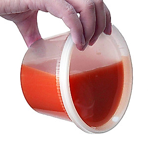 TigerChef Containers with Lids Leak Proof, Microwave, Freezer and Dishwasher Safe, BPA-Free (16 oz- 48 PACK)