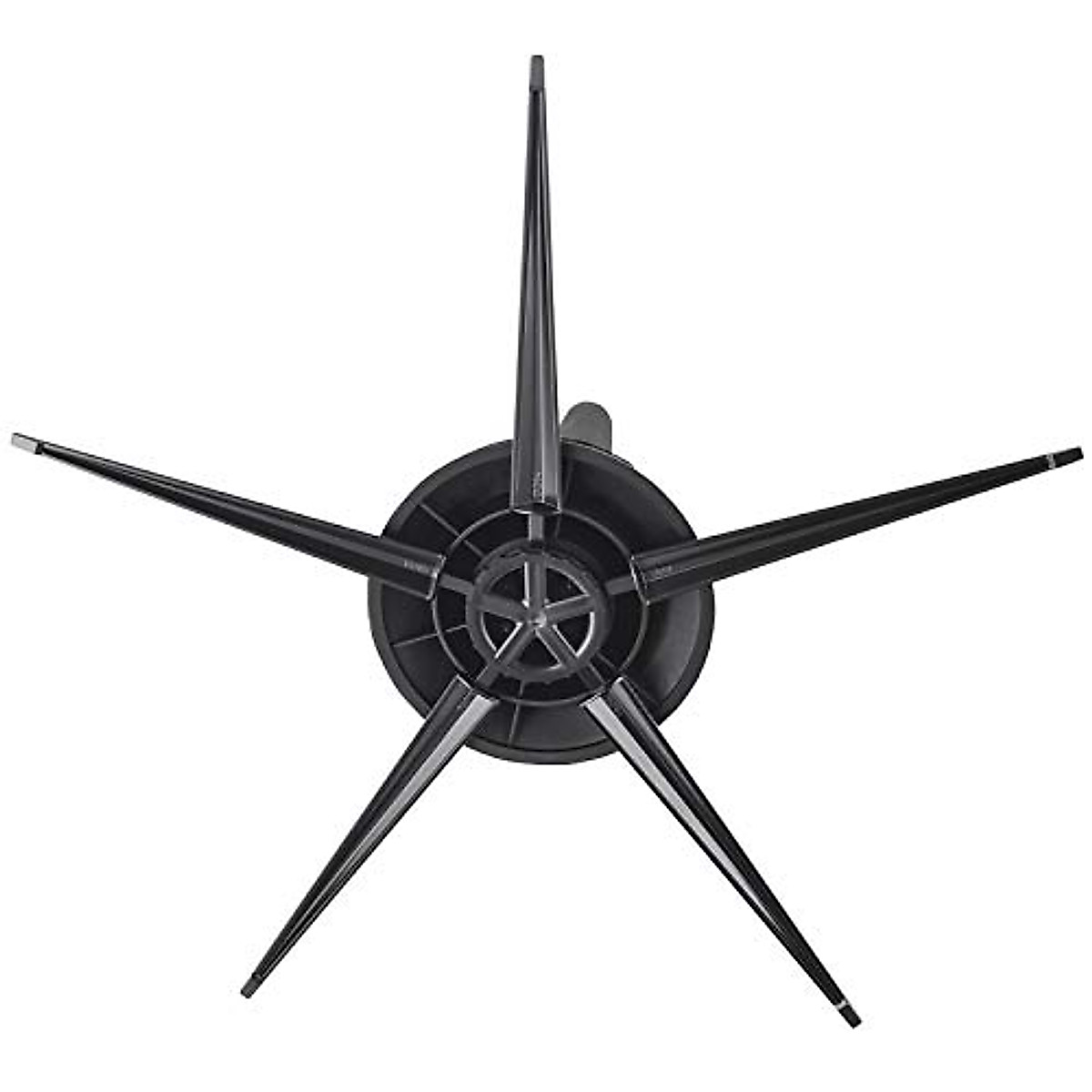 EASTROCK Portable Trumpet Stand Holder Metal with 5 Leg Foldable Detachable Trumpet Holder Stable Metal Legs for trumpet, Black (Stand)