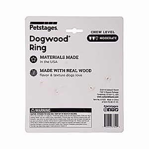 Petstages Dogwood Ring Dog Chew Toy, Small