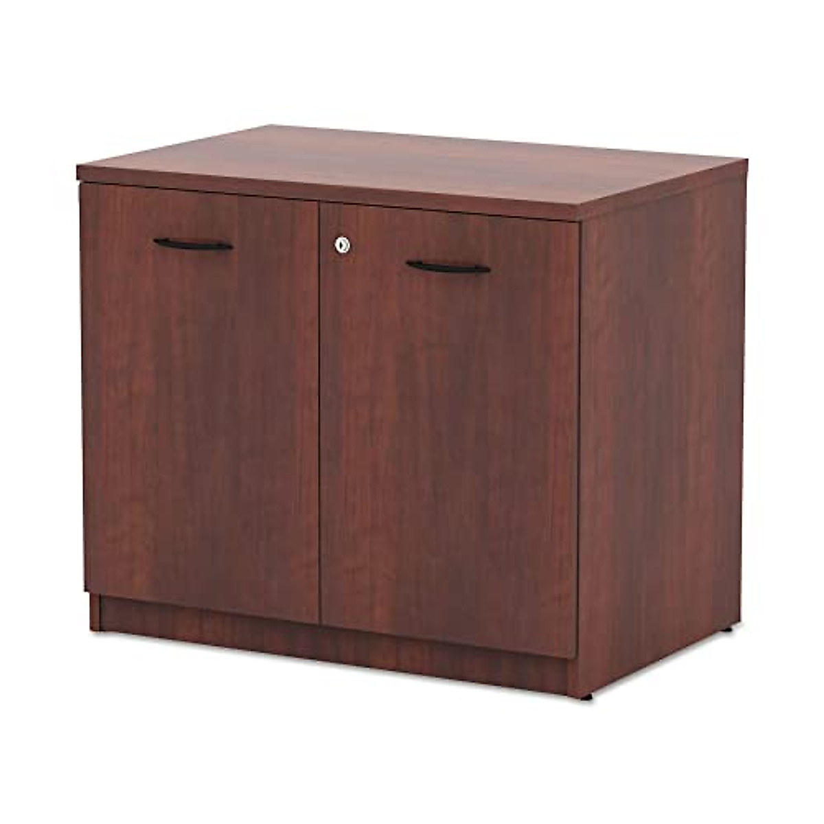 Alera ALEVA613622MC Valencia Series 34-1/8 in. x 22-7/8 in. x 29-1/2 in. Storage Cabinet - Medium Cherry