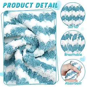 Nobgum 10 Pcs Guinea Pig Fleece Blanket,Rabbits Hamster Cage Liners, Washable Small Animal Pet Blanket Sleep Bedding Mats Bed Pad Cover Throw Bath Towels for Guinea Pig Hamster Ferrets 5 Color