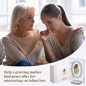 Miscarriage Gifts for Mothers | Angel in Heaven Remembrance Box | Sympathy Card and Miscarriage Memorial Gift | Pregnancy, Infant Loss Bereavement Gift for Parents
