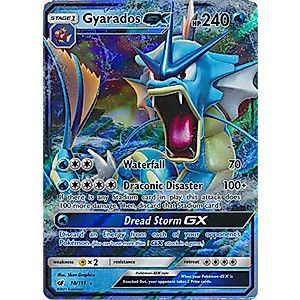 Pokemon Gyarados-GX - 18/111 - Ultra Rare - Sun & Moon: Crimson Invasion