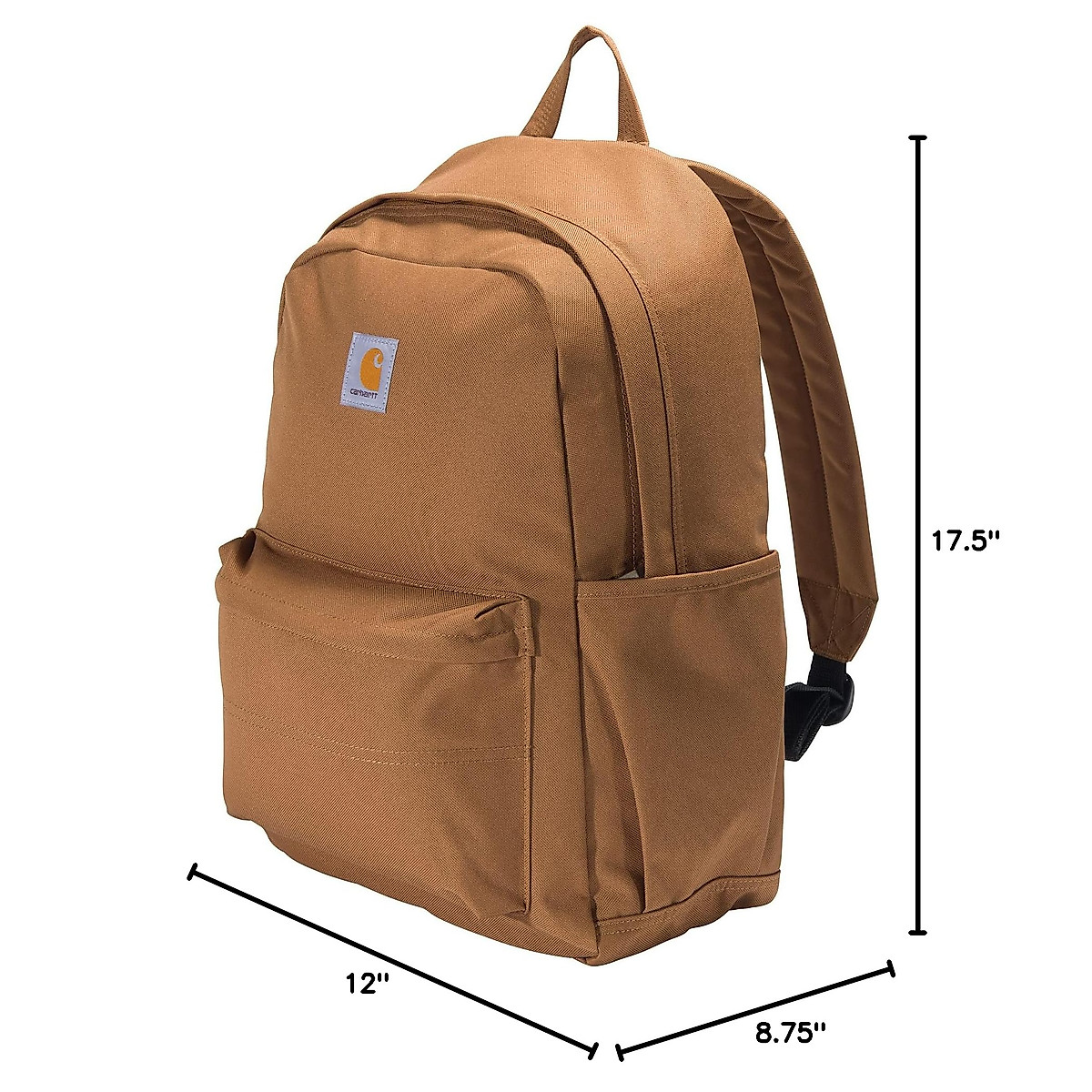 Carhartt Essentials Backpack with 15-Inch Laptop Sleeve for Travel, Work and School, Sunstone