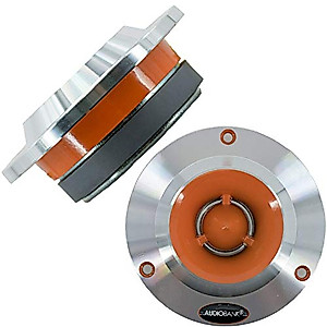 Audiobank AB-TW220 3.75 inch 600 Watt Car Audio Heavy Duty Compression Super Horn Tweeter/Die cast Aluminum Frame/Frequency Response: 2000 Hz - 20000 Hz