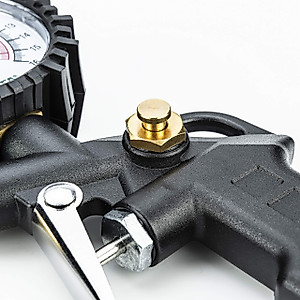 SATA Tire inflator with Pressure Gauge - ST98100U