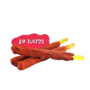 BETAMEX Tamarrico Candy Tamarind Flavor Sticks 50 Pcs 1kg/2.2pounds – Mexican Candy – Chili and Natural Tamarind – Spicy Flavor