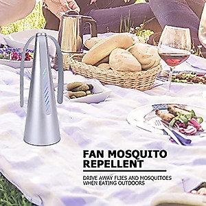 PIAOPIAONIU 3 Packs Fly Fan for Tables Outdoor Fly Fans for Indoor Outdoor Meal Food Fly Fans Keep Flies Away from Your Food and Your Family