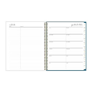 2023-2024 Blue Sky™ Life Note it® CYO Weekly/Monthly Academic Planning Calendar with Notes, 8-1/2" x 11", Bella, July 2023 to June 2024, 142181