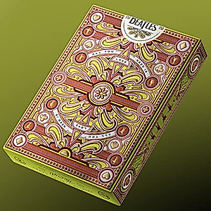 theory11 The Beatles Premium Playing Cards - Green Deck Officially Licensed Collector's Cards
