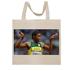FC Carino Caster Semenya - A Nice Graphic Cotton Canvas Tote Bag FCA #FCAG333587