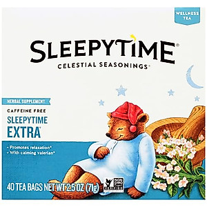 Celestial Seasonings Herbal Tea Sleepytime Extra, 40 ct