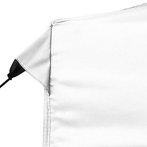 Professional Folding Party Tent with Walls Aluminum,Fruit Stand Gazebo,Deck Gazebo,Camping Gazebo,Hardtop Gazebo,Featuring a Folding Design,for Barbeque, Patio,Garden Party,Markets,19.7'x9.8' White