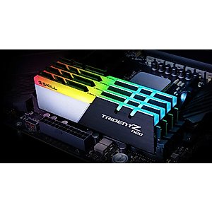 G.SKILL Trident Z Neo Series (Intel XMP) DDR4 RAM 32GB (2x16GB) 3600MT/s CL16-19-19-39 1.35V Desktop Computer Memory UDIMM (F4-3600C16D-32GTZNC)