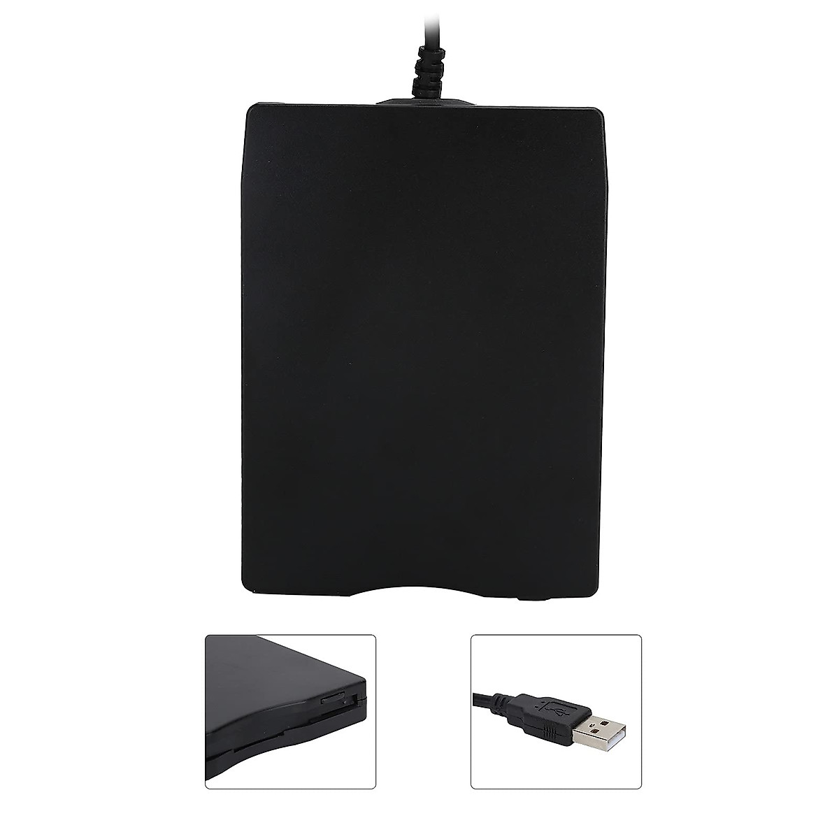 Hilitand USB 3.5 inch External Floppy Disk Drive,Portable Full Speed/12 Mbps,720KB/1.44MB FDD Universal Disk Drive for PC Laptops Desktop,for for OS X