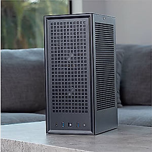 HYTE Revolt 3 Small Form Factor Premium ITX Computer Gaming Case with 700W Gold SFX Power Supply, Black