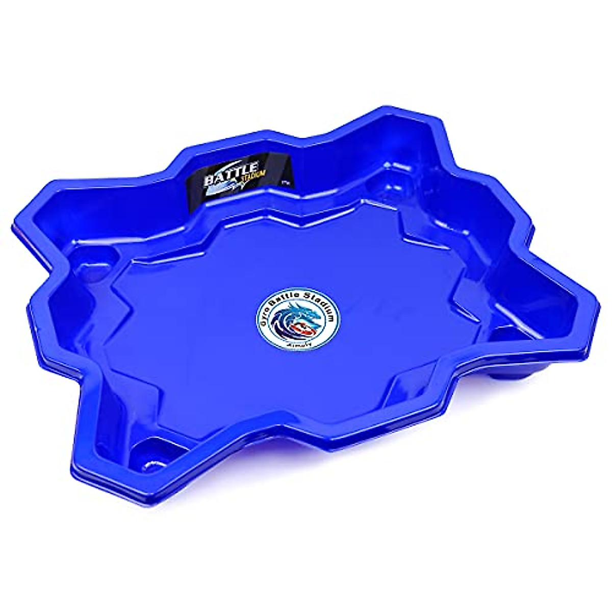 Aimoly Stadium Battle Arena Compatible with Battling Tops Game (Blue)