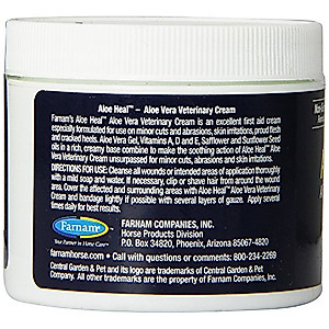 (2 Pack) Farnam Aloe Heal Veterinary Cream with Aloe