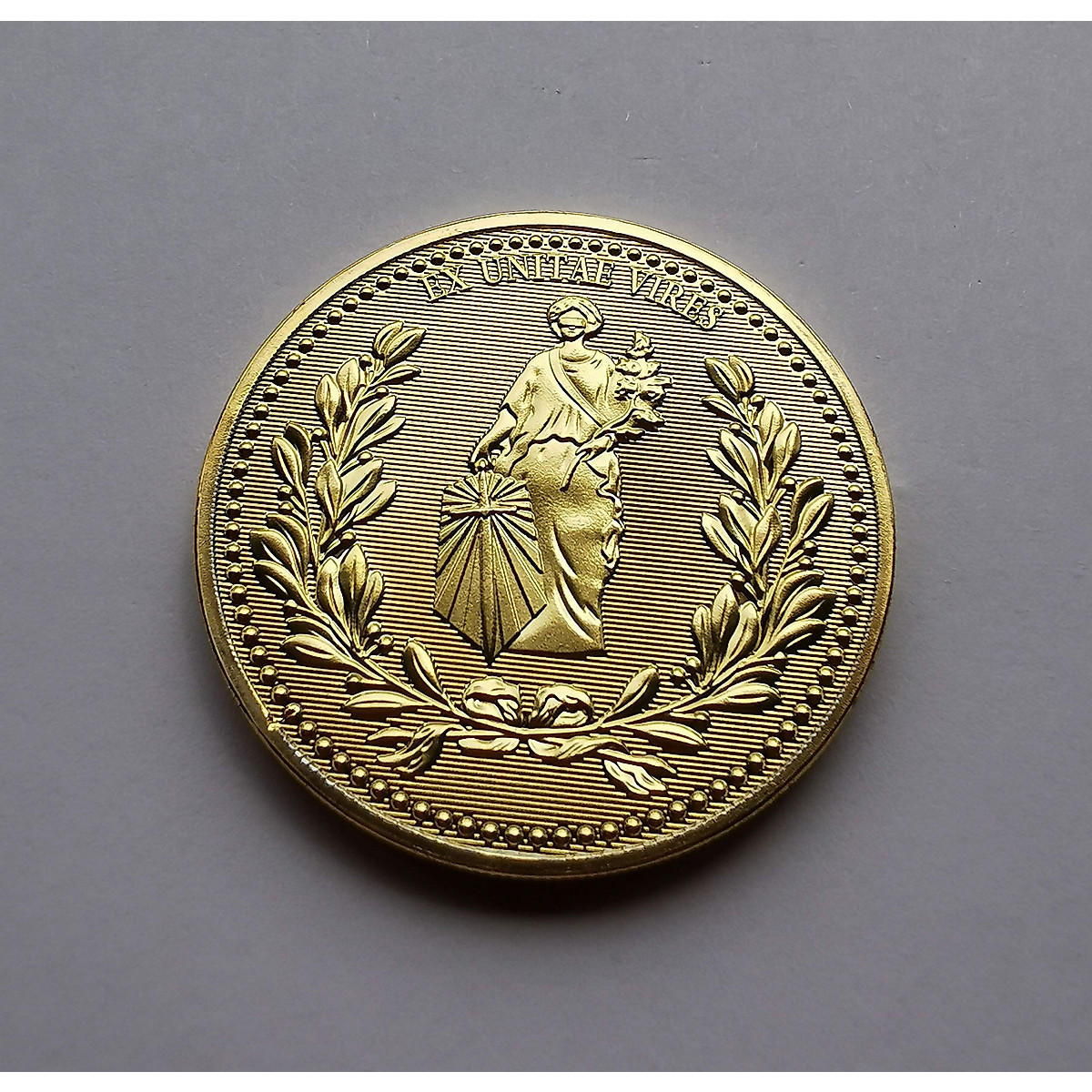 Continental Gold Coin Collecting Metal Coin (5 pcs)