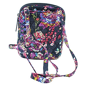 Vera Bradley Mini Hipster Crossbody, Midnight Wildflowers