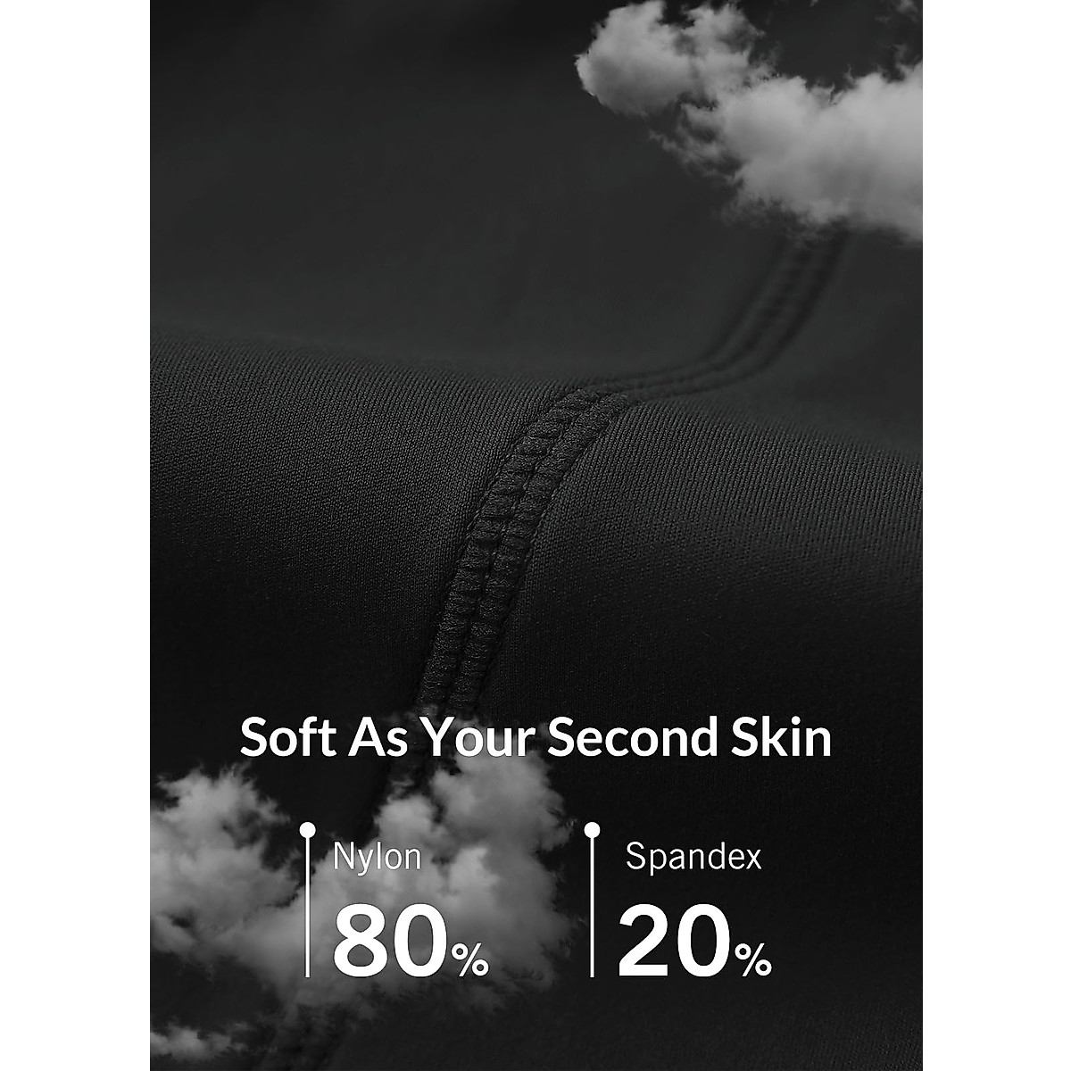 BALEAF Leggings with Pockets for Women Black Tummy Control Leggings Workout High Waisted Compression Yoga Ankle Pants Black L