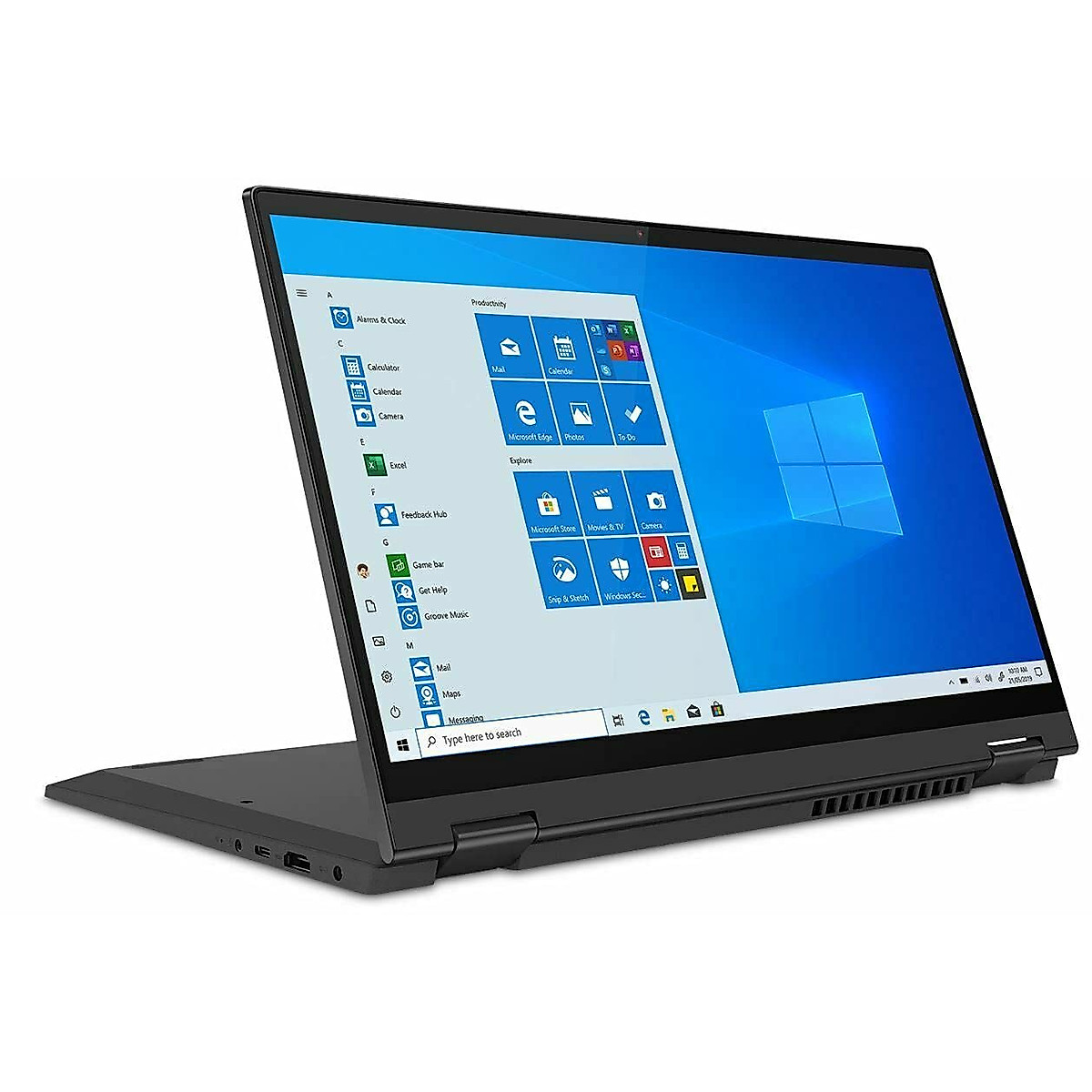Lenovo Flex 5 14" FHD 2in1 Touch Screen Laptop, 8-core AMD Ryzen 7 4700U(>i7-10710U) Upto 4.1 GHz, USB-C, Fingerprint, Backlit KB, Webcam, HDMI, Win 10 Home, 32GB MSD Card (8GB RAM | 1TB PCIe SSD)