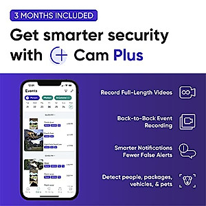 Wyze Cam v3 1080p HD Indoor/Outdoor Security Camera with Color Night Vision, 2-Way Audio, Compatible with Alexa & The Google Assistant and IFTTT with Wyze Cam Plus A.I. 3 Month Detection Service