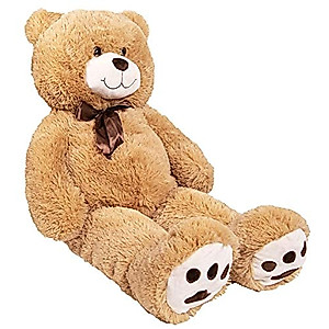 Kangaroo 36" Giant Teddy Bear Stuffed Animal - Perfect Valentine's Day Gift for Girls, Boys & Loved Ones, Large Teddy Bear, Soft Plush Toy for All Ages