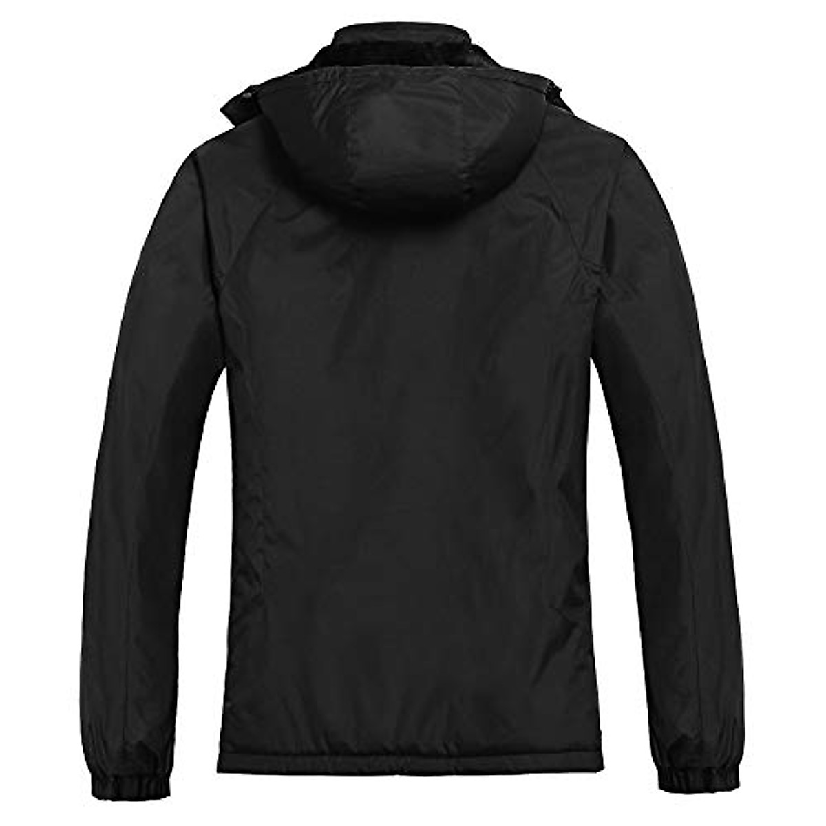 WHATWEARS Men's Winter Coats Waterproof Ski Jacket for Men Snow Coat Windproof Mountain Jackets with Hooded