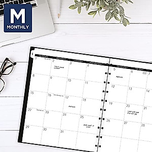 AT-A-GLANCE Move-A-Page 2023 RY Weekly Monthly Appointment Book Planner, Black, Large, 8 3/4" x 11"