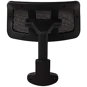 Lorell Hi-Back Chair Mesh Headrest,Ergonomic,Black