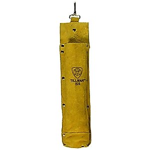 Tillman 525 14"H x 3.5"W Cowhide Side Split Leather Rod Bag by Tillman