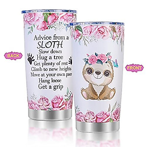 Mothers Day Gifts, Sloth Gifts, Birthday Gifts for Women, Inspirational Gifts for Women, 5 pcs Sloth Gifts Basket for Women Best Friends Female Sister Coworker.