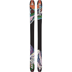 Atomic Bent 90 Skis Mens Sz 175cm Metallic Blue/Grey