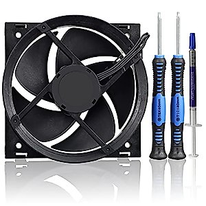 JOLANCO Replacement Internal Cooling Fan for Xbox One (with Opening Tool and Heatsink Paste)