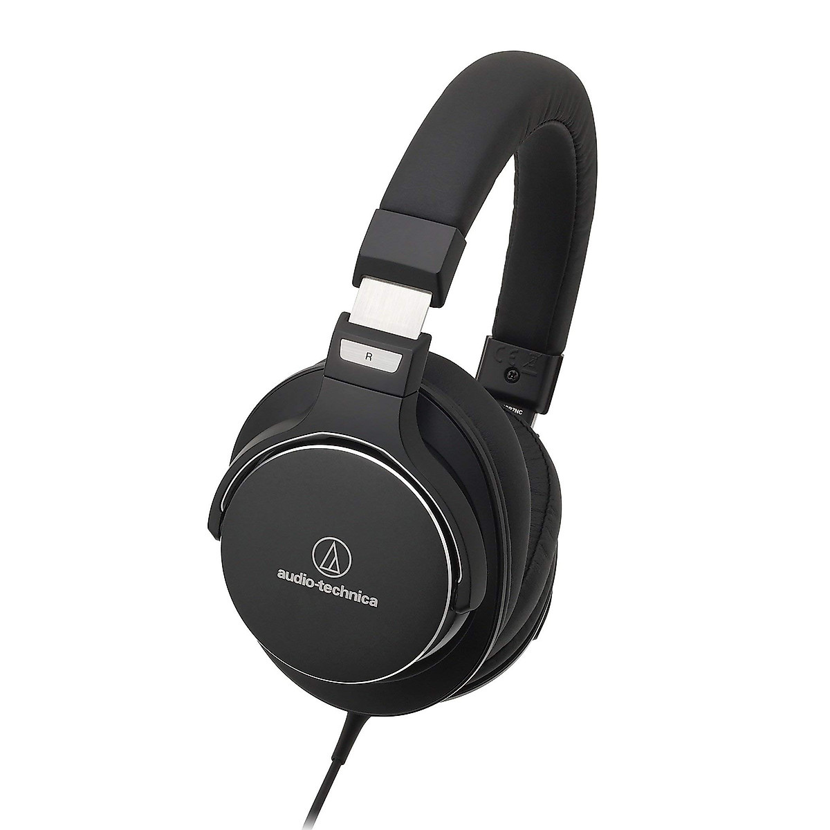 Audio-Technica ATH-MSR7GM SonicPro Over-Ear High-Resolution Audio Headphones, Gun Metal Gray (Renewed)
