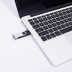 128MB Bulk Flash Drives 100 Pack, EASTBULL USB 2.0 Flash Drives Bulk USB Drive Bulk Storage Flash Drive Pack (Black)