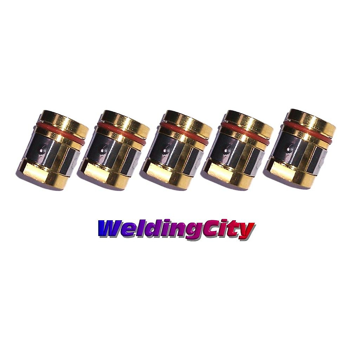 WeldingCity Pack of 5 Nozzle Adapter 169729 for Miller MIGmatic M-25 M-40 and Hobart H-series MIG Welding Guns MIG Guns