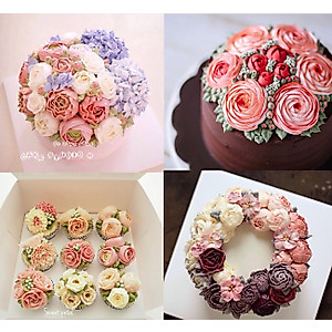 100 Pack Pastry Bags Thickened 18 inch Disposable Decorating Icing Piping Bags with 4 Icing Bag Ties, for Cookie/Cake Decorating Supplies