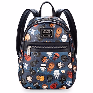 Loungefly Star Wars Chibi Cute Character Print - Mini Backpack