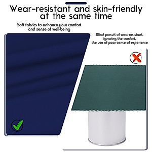 Cethytirko Outdoor Daybed Cushion Cover, 66" Replacement Round Bed Cushion Cover,Outdoor Waterproof and Fade-Resistant Sun Bed Outdoor Cushion Cover - Patio Round Daybed Cushion Cover, Cover ONLY