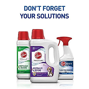 Hoover Pro Clean Pet Upright Carpet Cleaner, Shampooer Machine for Home and Pets, FH51050, Grey