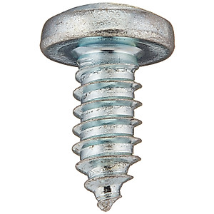 Small Parts 3112ABPP Steel Sheet Metal Screw, Zinc Plated, Pan Head, Phillips Drive, Type AB, 5/16"-12 Thread Size, 3/4" Length (Pack of 25)