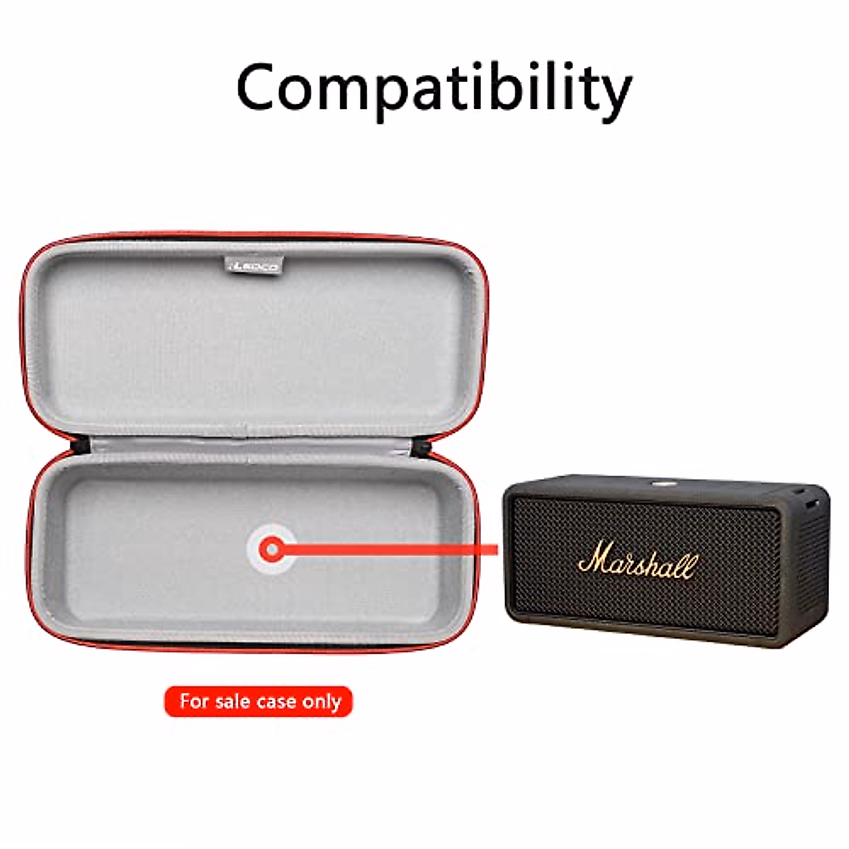 RLSOCO Hard Case for Marshall Middleton Wireless Portable Bluetooth Speaker