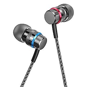 HIFI WALKER A2, High Resolution Wired Earbuds, in Ear Headphones, Dynamic Crystal Clear Sound, 3.5mm Jack (NO Mic) for Android Phones,iPad,iPod, Computers, laptops, Hi-res Earbuds for HiFi mp3 Player